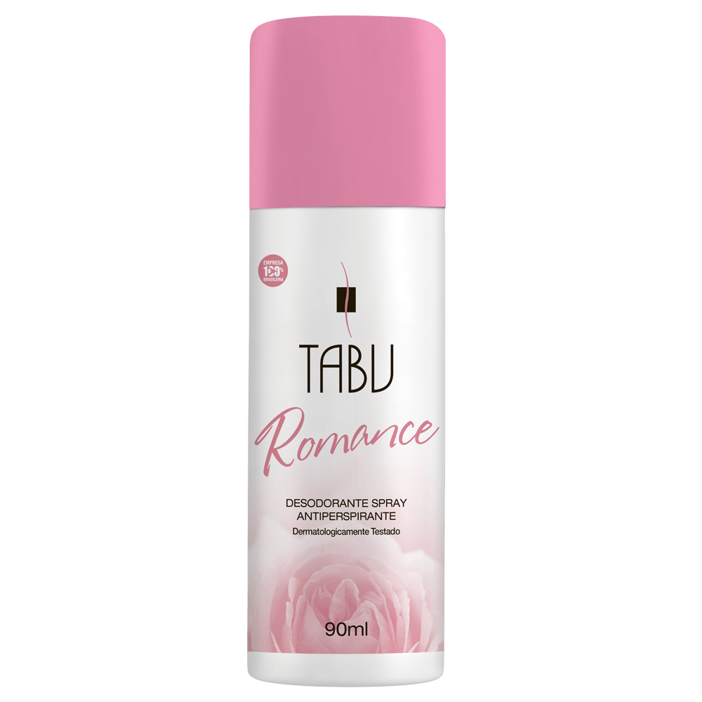 Desodorante Antiperspirante Spray Tabu Romance 90Ml